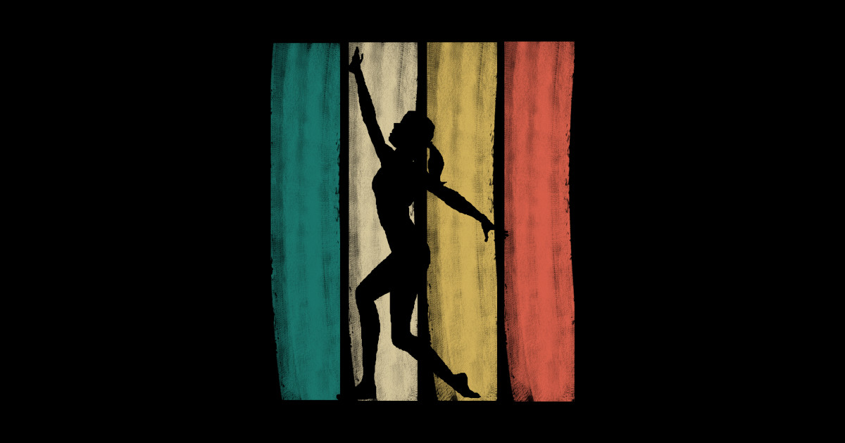 retro dance design - Retro Designs - Sticker | TeePublic