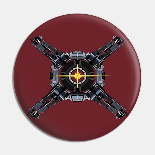 Tachyon Particles - The Flash - Pin | TeePublic
