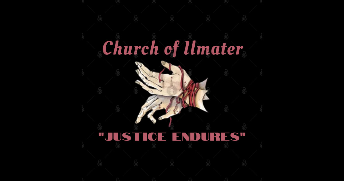 Church of Ilmater! The God of Suffering DND - Ilmater - Sticker | TeePublic