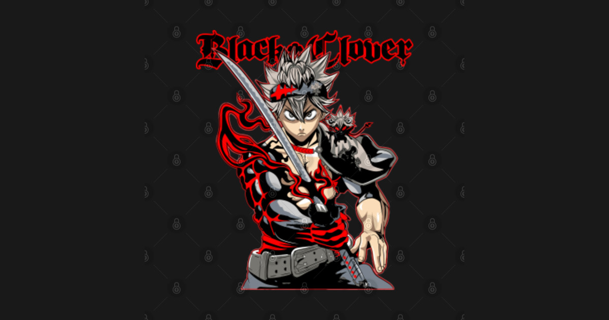 Asta Magic Knight Anime Fan Art - Asta - T-Shirt | TeePublic