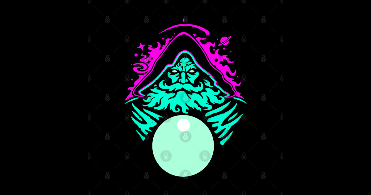 Orb Wizard - Orb - Sticker | TeePublic