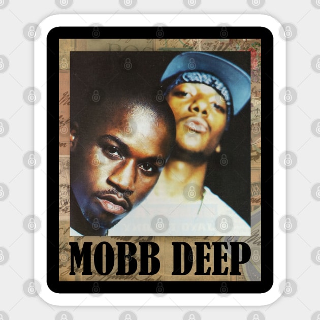 Mobb Deep // Vintage Frame - Mobb Deep - Sticker | TeePublic