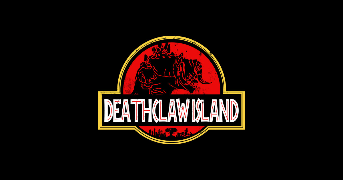 Deathclaw Island - Deathclaw - Sticker | TeePublic