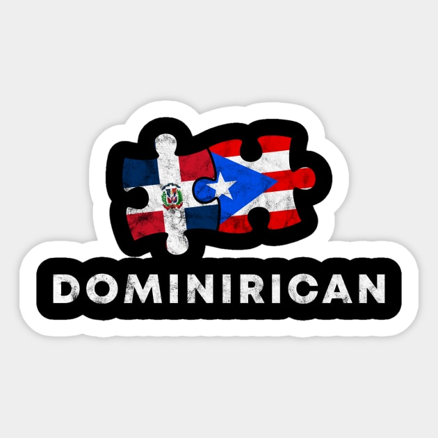 Dominirican - Puerto Rican and Dominican Pride - Dominirican - Sticker ...