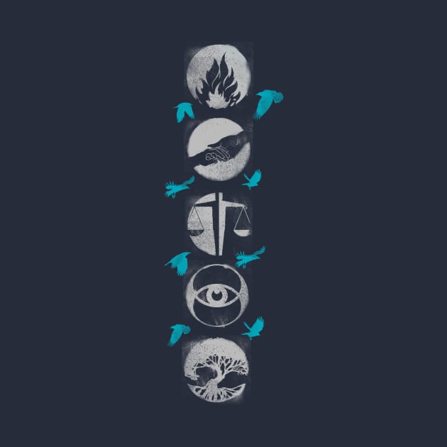 Factions - Trendy - T-Shirt | TeePublic