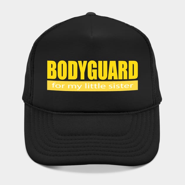 Bodyguard For my Little Sister - Retro Athletic Sports Graphic Vintage ...