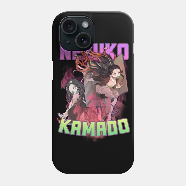 Bootleg Demon Slayer Nezuko Kamado - Nezuko - Phone Case | TeePublic