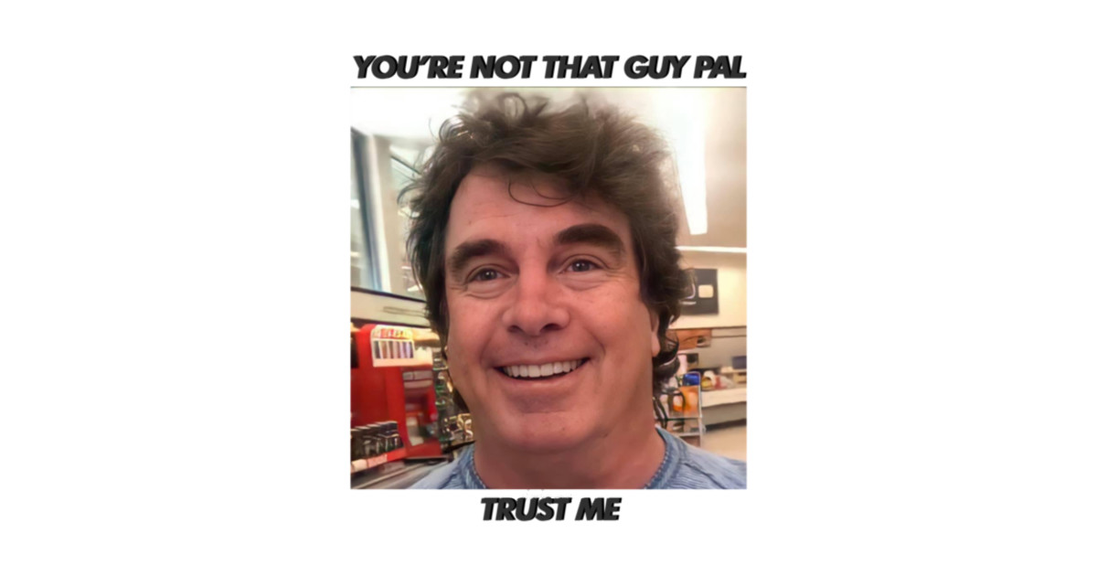 You’re Not That Guy Pal Trust Me - Youre Not That Guy Pal Trust Me - T-Shirt | TeePublic