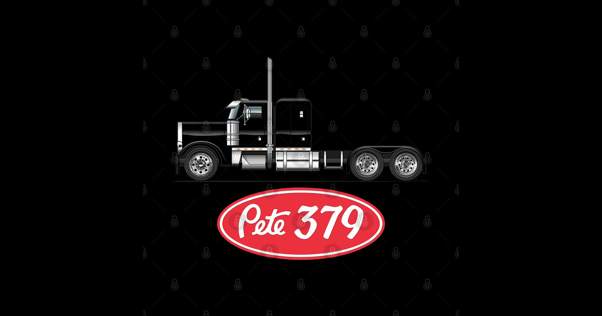 pete 379 - Peterbilt 379 - Sticker | TeePublic