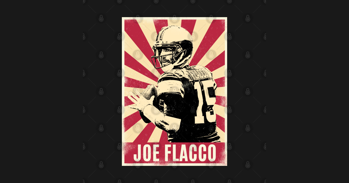 Retro Vintage Joe Flacco 80s - Joe Flacco - T-Shirt | TeePublic