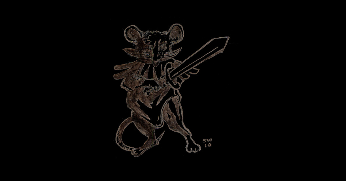 Mouse Paladin - Mouse - Sticker | TeePublic