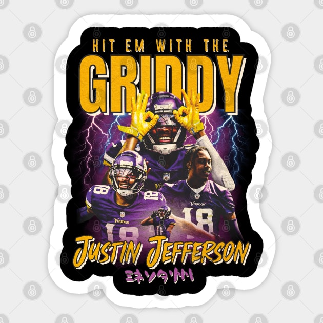 Justin Jefferson Griddy Original Aesthetic Tribute 〶 - Justin Jefferson ...