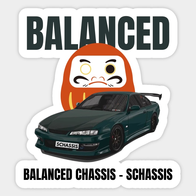 Balanced Chassis - Schassis - Schassis - Sticker | TeePublic