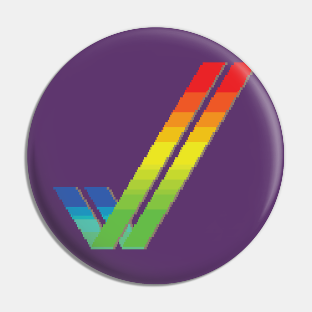 Commodore Amiga Workbench Tick Logo - Amiga - Pin | TeePublic