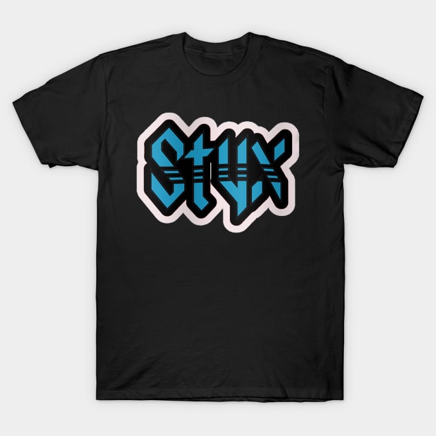 Styx Font - Styx - T-Shirt | TeePublic