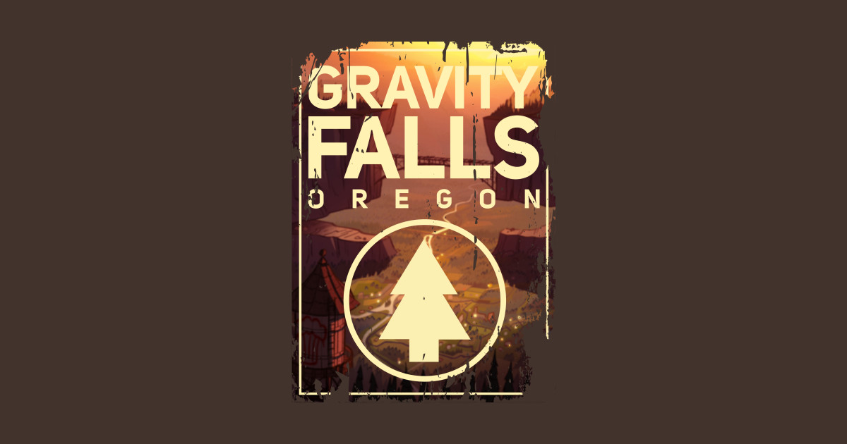 Gravity Falls, Oregon - Gravity Falls - T-Shirt | TeePublic
