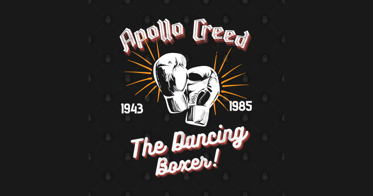 Apollo Creed (1943-1985) - Apollo Creed The Dancing Boxer - T-Shirt ...