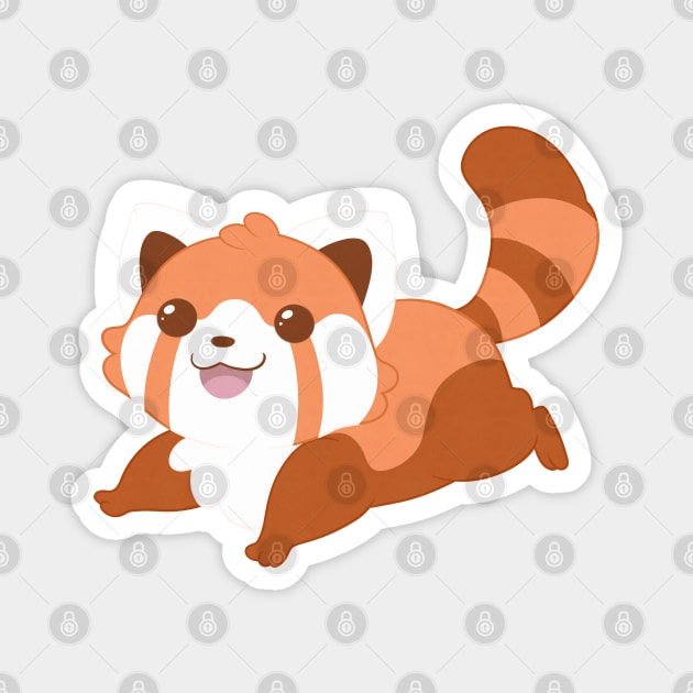 Red Panda - Red Panda - Magnet | TeePublic