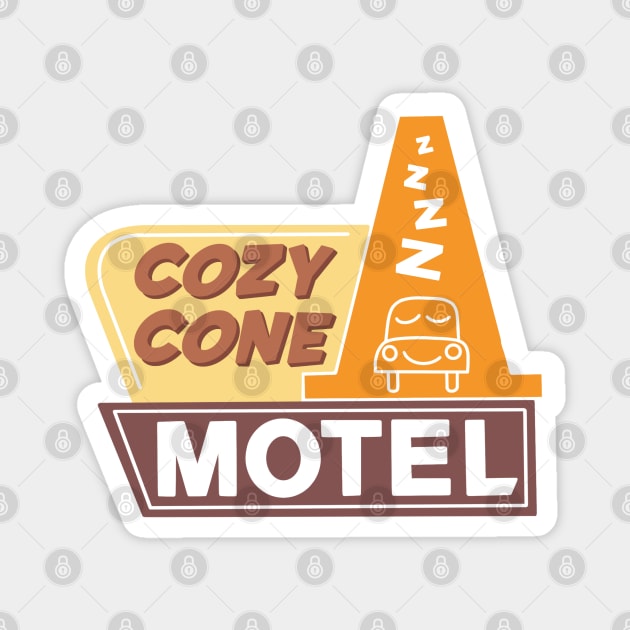 Cozy Cone - Pixar Cars - Magnet | TeePublic