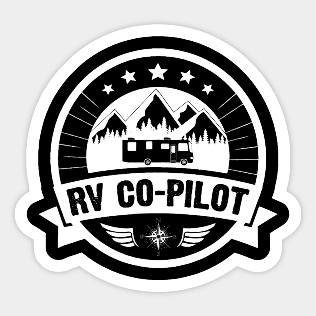RV Co-Pilot Funny Motorhome RV Travel - Rv Co Pilot Funny Motorhome Rv ...