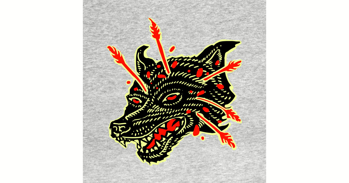 dead wolf - Design - T-Shirt | TeePublic