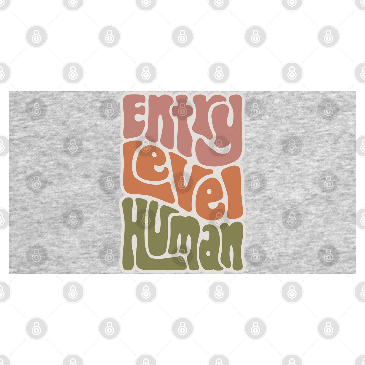 Entry Level Human Word Art - Entry Level Human - T-Shirt | TeePublic