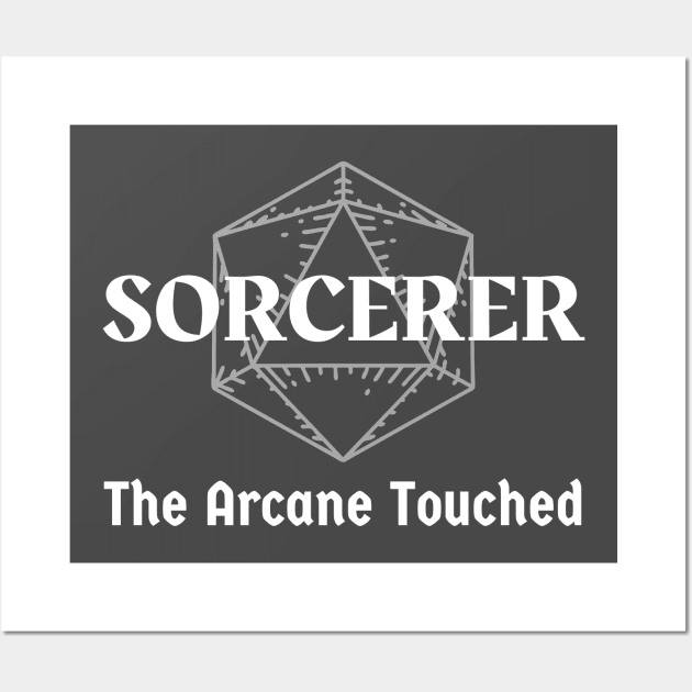 "The Arcane Touched" DnD Sorcerer Class Print - Sorcerer Dnd - Posters ...