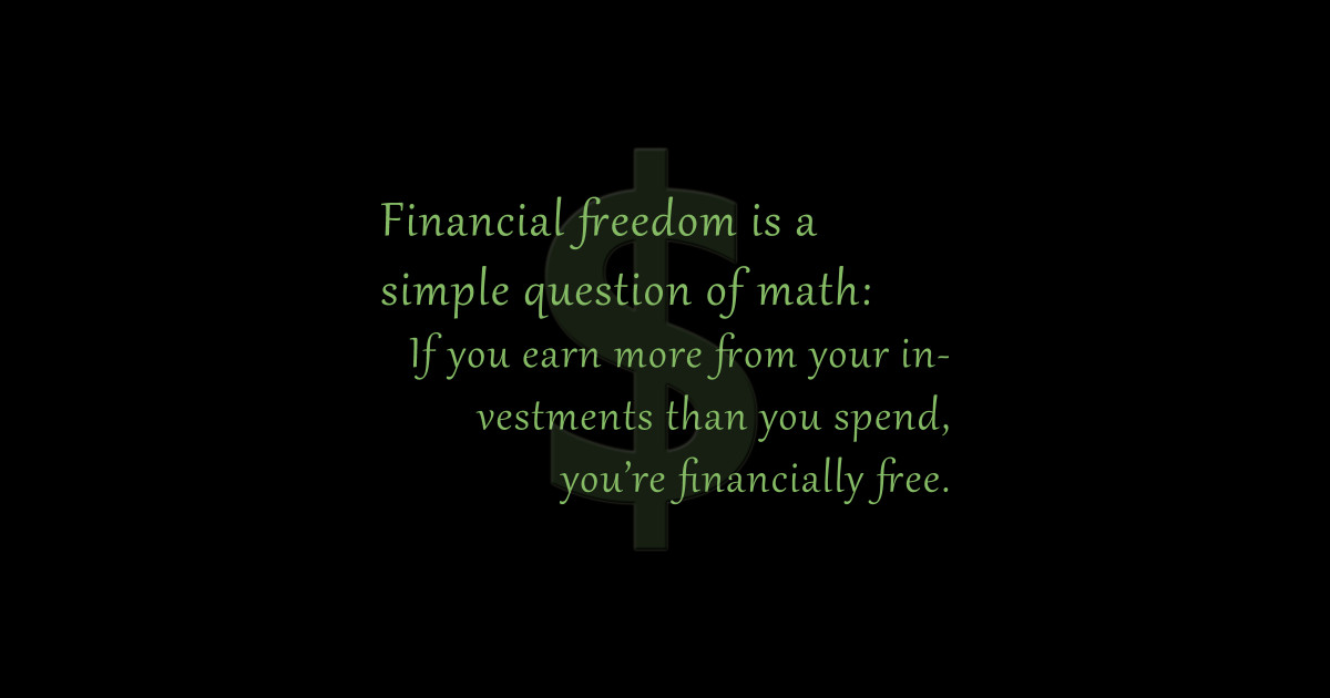 A simple definition of financial freedom - Definition Of Financial ...