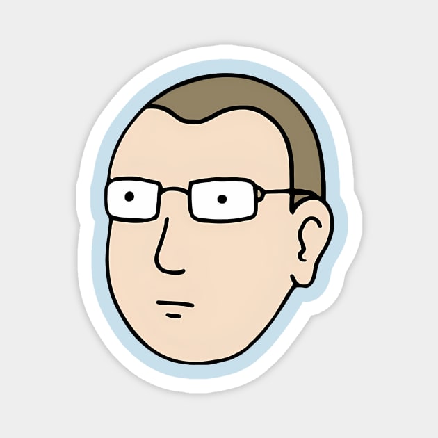 Smiling Friends Dave Creator Of Dave Land - Smiling Friends - Magnet ...