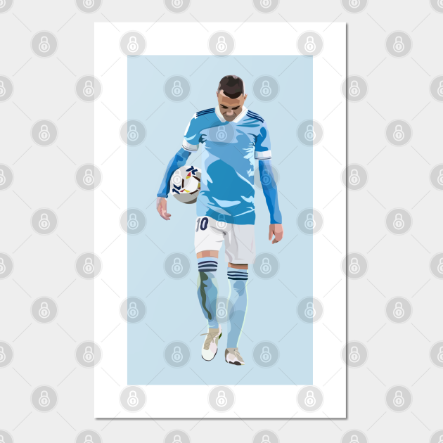 Iago Aspas - Iago Aspas - Posters and Art Prints | TeePublic