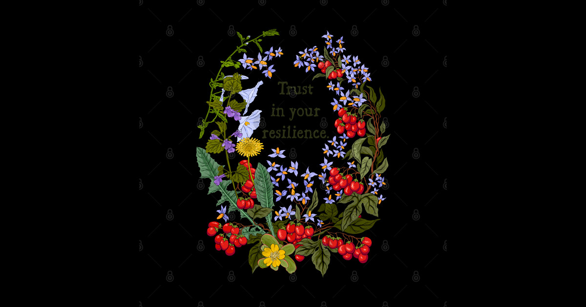 Trust In Your Resilience - Resilience - Sticker | TeePublic