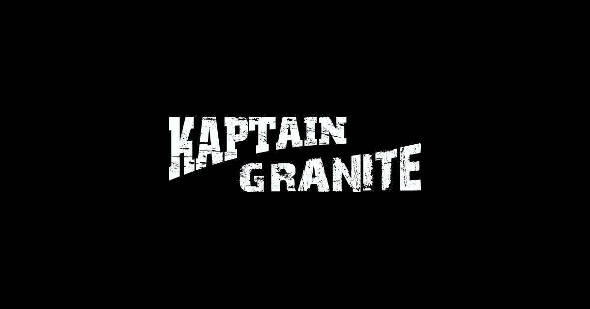 Kaptain Granite - Motovlogger - Sticker | TeePublic