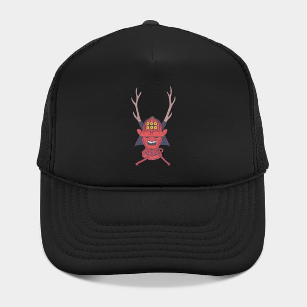Sanada Yukimura - Antler Helmet - Samurai Armor - Sanada - Hat | TeePublic