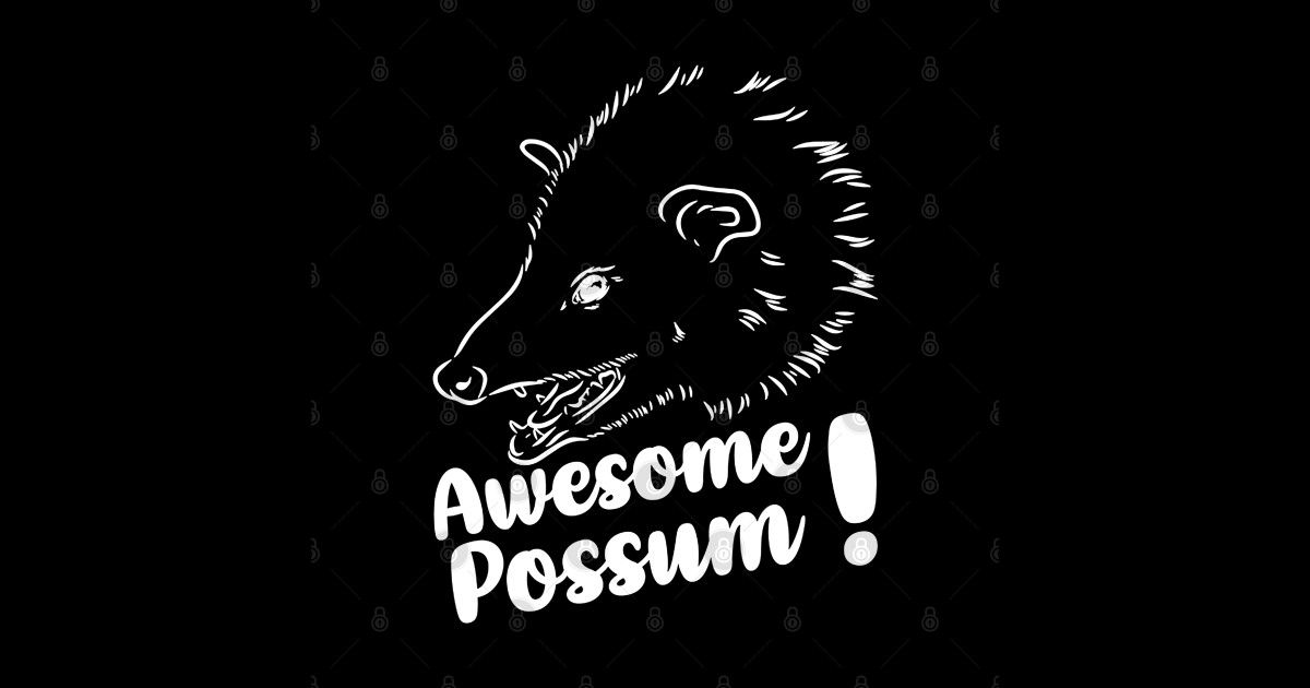 OPOSSUM QUOTES FOR AWESOME POSSUM LOVERS - Opossum Quotes - Sticker ...