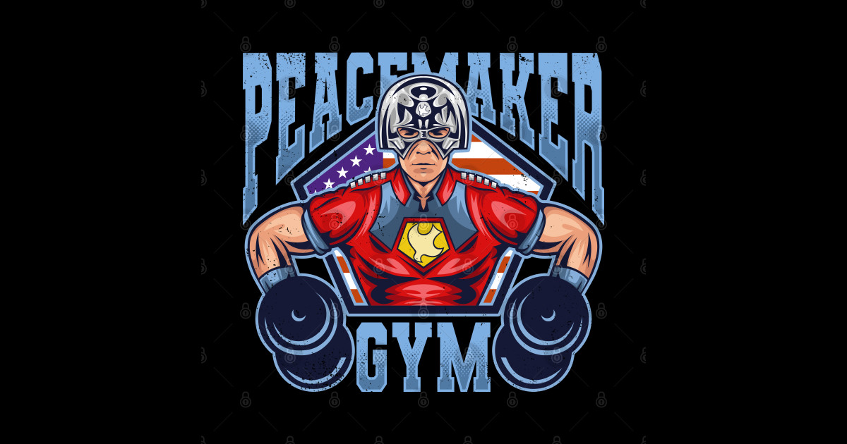 Peacemaker Gym - Peacemaker - Sticker | TeePublic