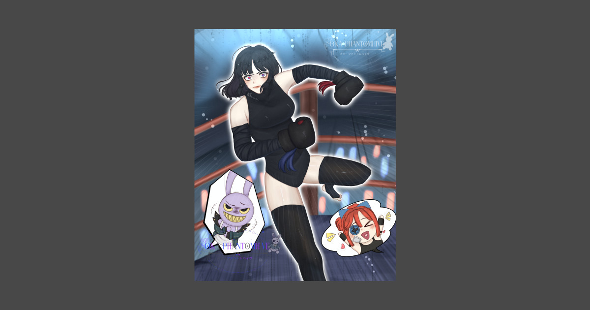 Pomni - Fighting - T-Shirt | TeePublic