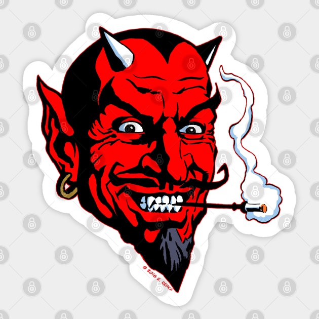 El Diablo - El Diablo - Sticker | TeePublic