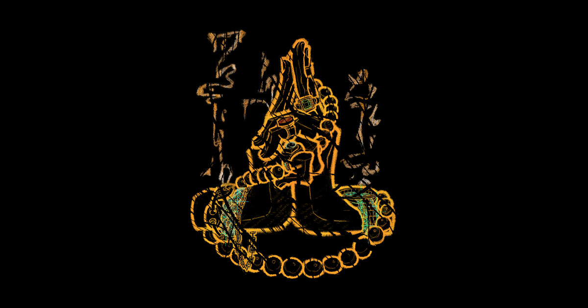 Ram Hand Sign (Light Line Art) - Hand Signs - Sticker | TeePublic