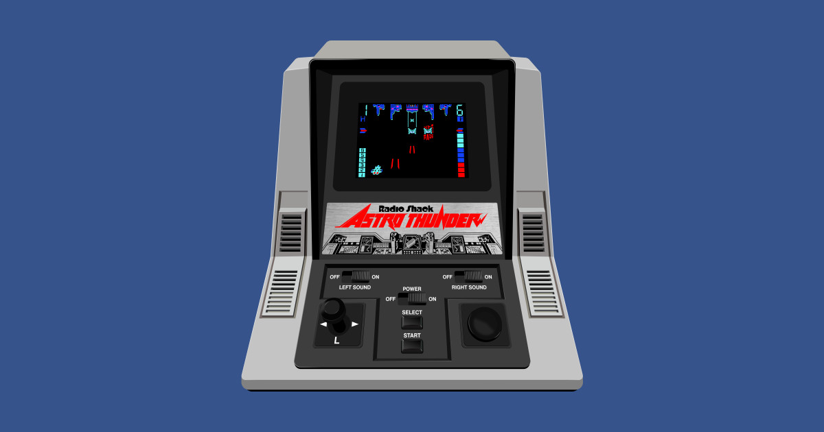 Radio Shack Astro Thunder - Radio Shack - T-Shirt | TeePublic
