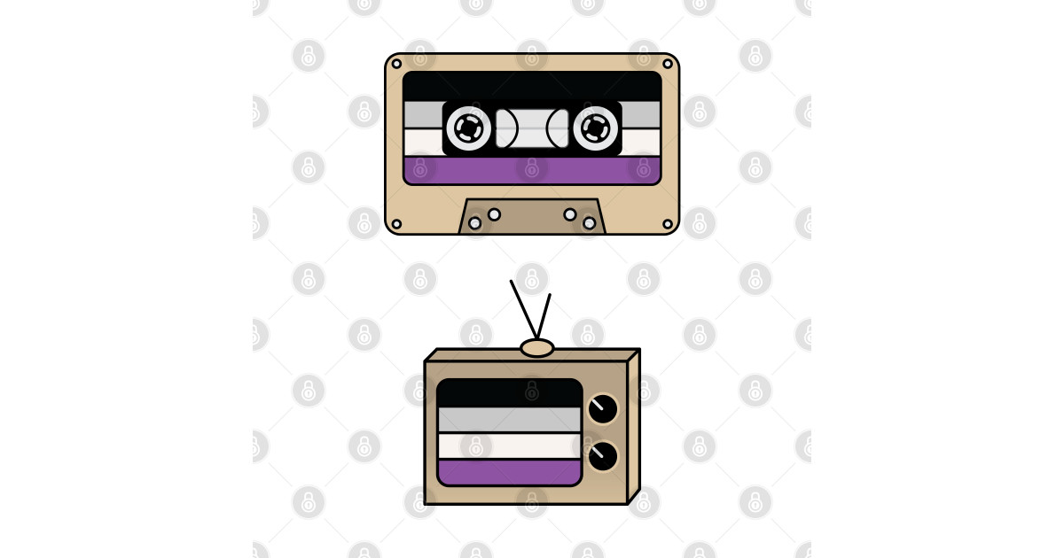 Discreet Pride Asexual Flag - Discreet Pride - T-Shirt | TeePublic