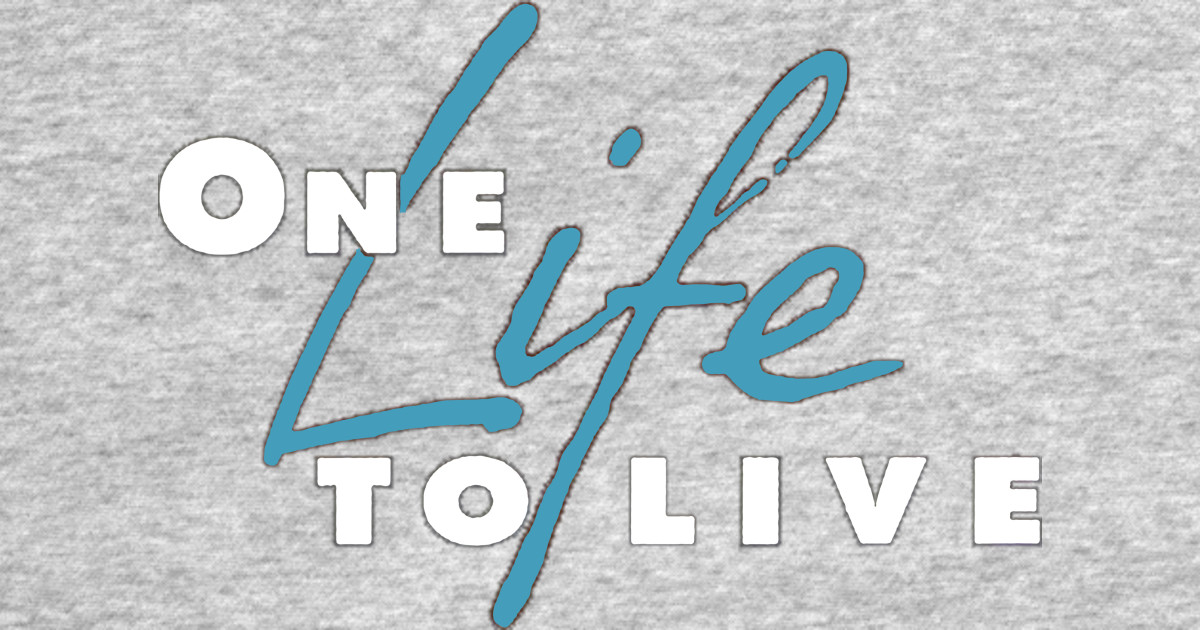 One Life To Live Retro TV Show Logo - One Life To Live - T-Shirt ...