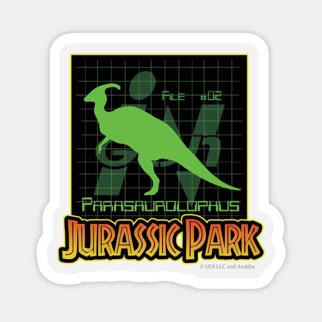 Ingen Files #2 (Parasaurolophus) - Jurassic Park - Jurassic Park ...