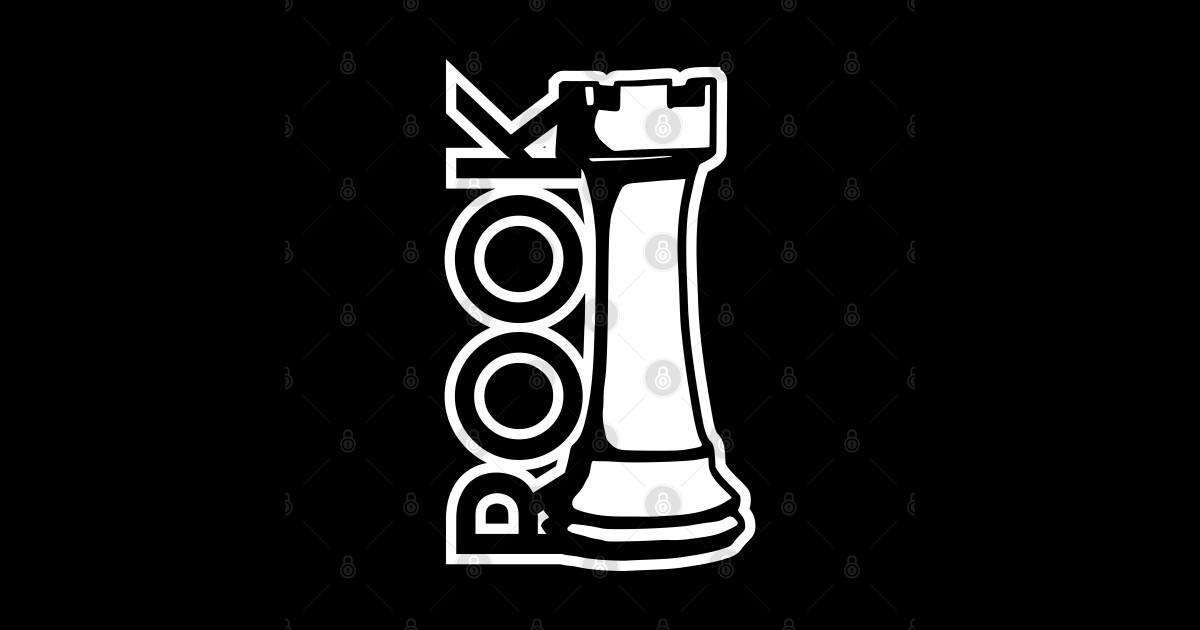 The Rook - Chess game - Chess Piece - Sticker | TeePublic
