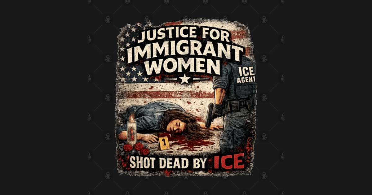 Justice For Immigrant Women Shot Dead By ICE - Justice League - Hoodie ...