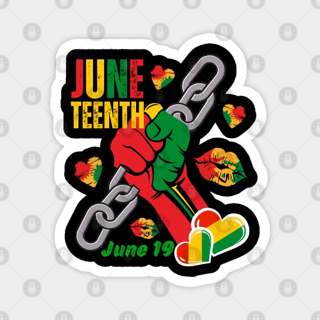JUNETEENTH INDEPENDENCE DAY - Juneteenth Independence Day - Magnet ...
