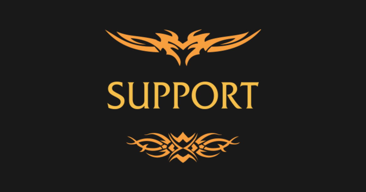 League of Legends SUPPORT - League Of Legends - Sticker | TeePublic