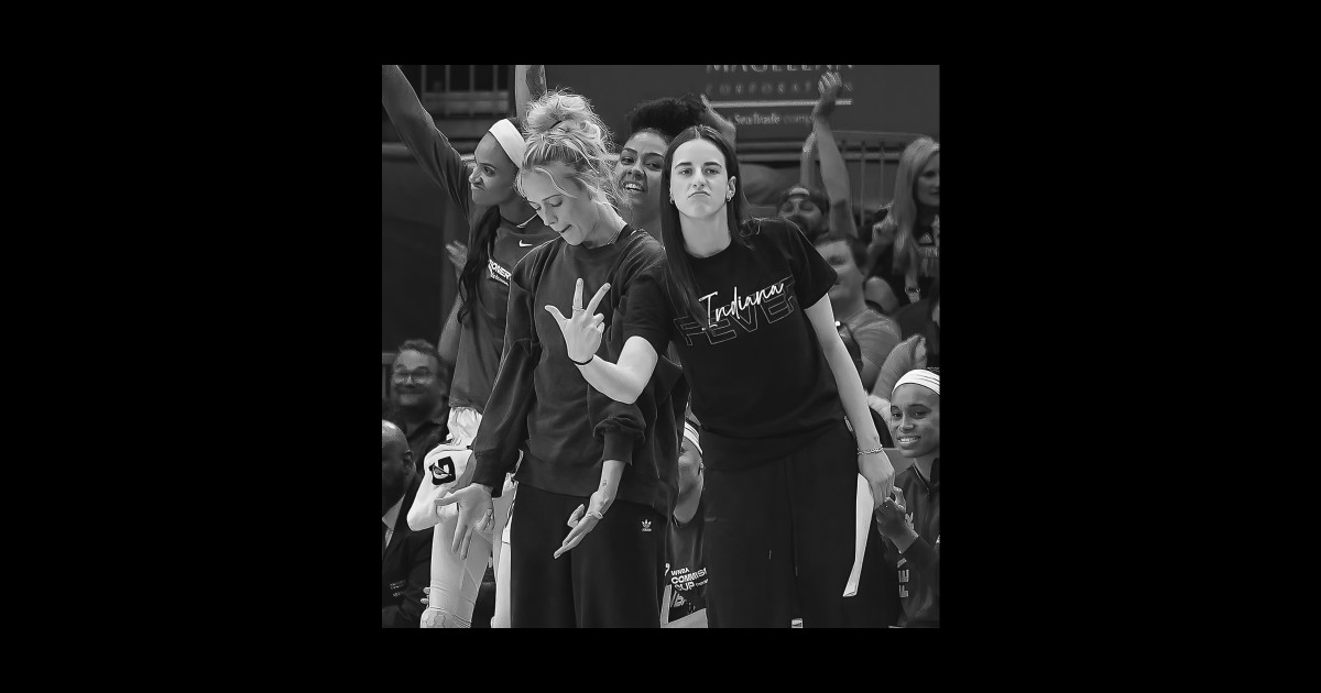 Vintage Caitlin Clark x Sophie Cunningham - Caitlin Clark Indiana Fever ...