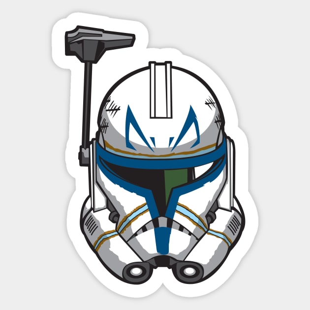 Rexin Around - Small Logo - Captain Rex - Sticker | TeePublic