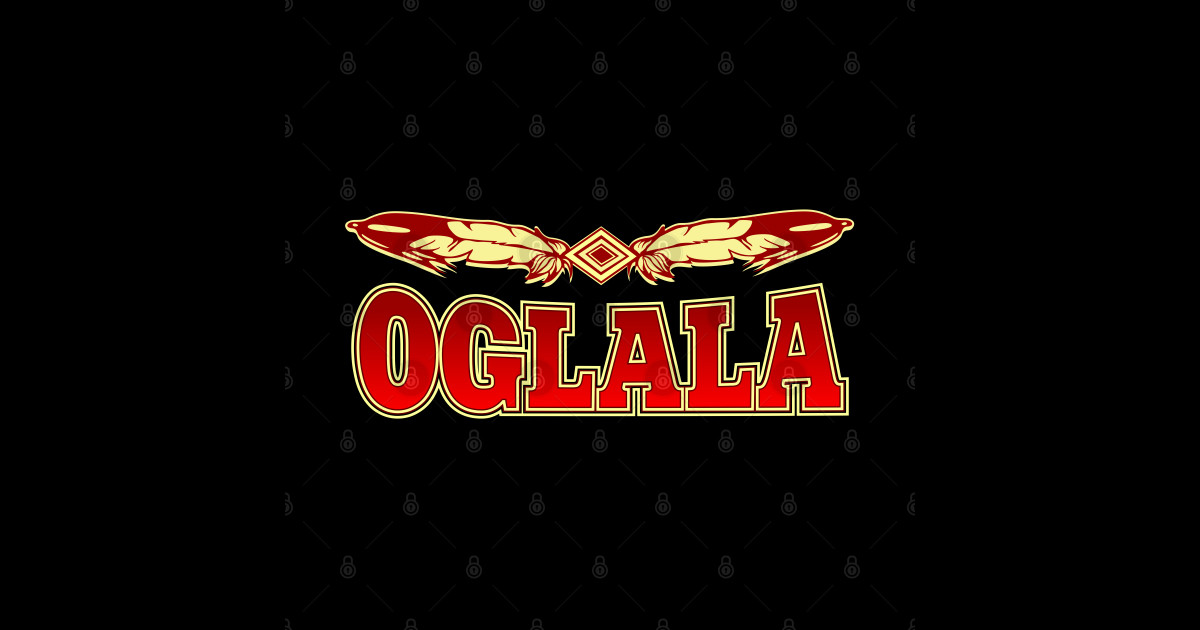 Oglala Tribe - Oglala - Sticker | TeePublic