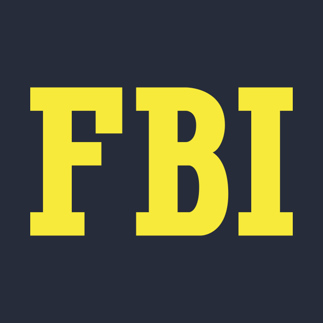 FBI Logo (front and back) - Fbi - T-Shirt | TeePublic